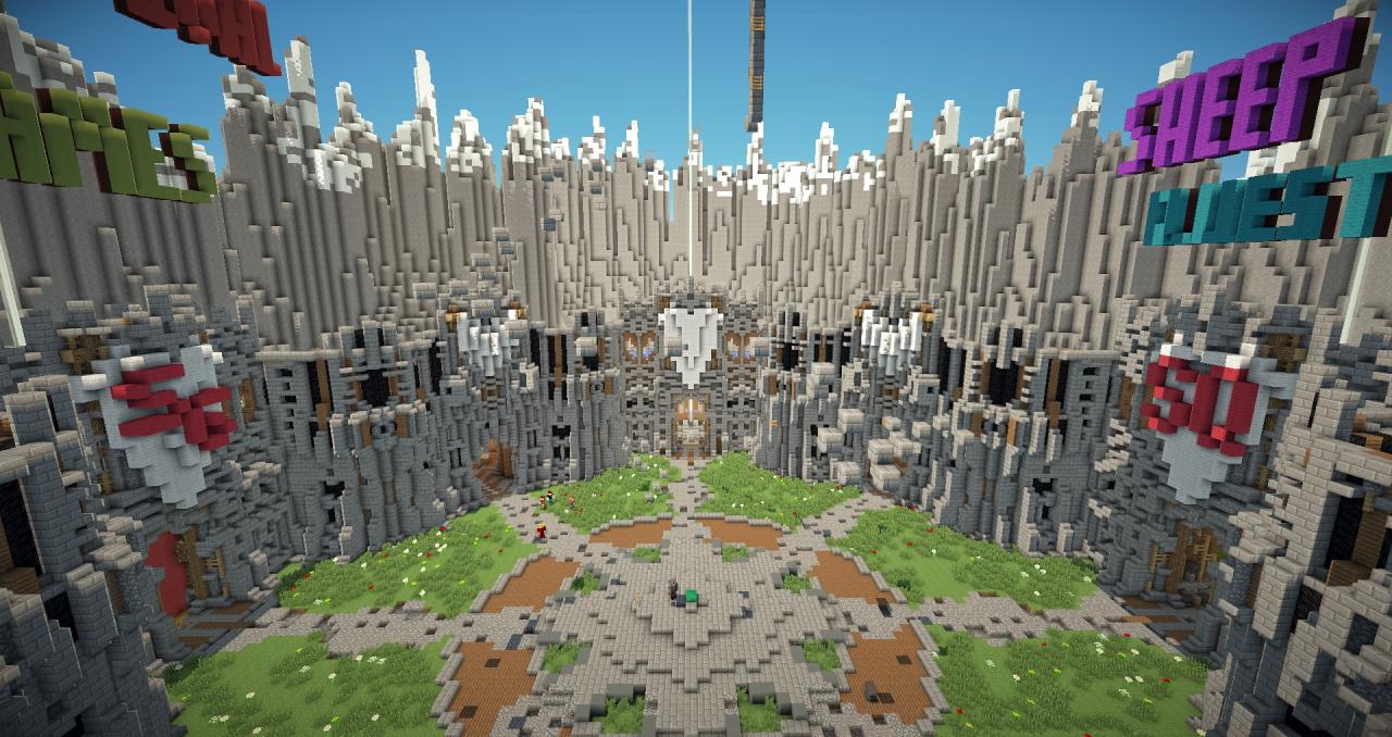 Mini games Hub -Samurai games Commission Minecraft Map