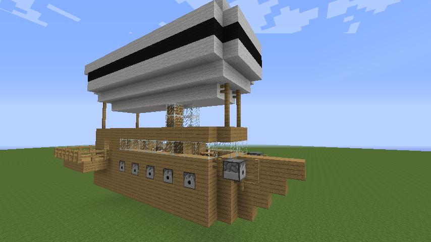 The Zeppelin/Blimp Minecraft Map
