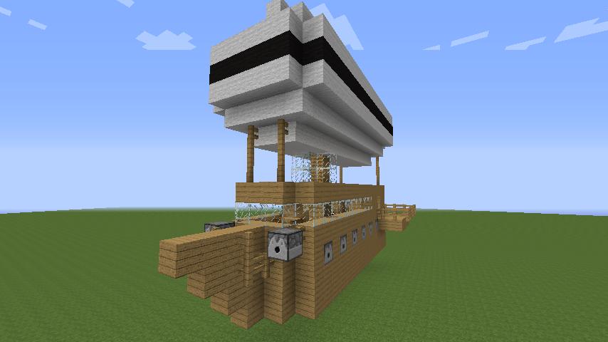 The Zeppelin/Blimp Minecraft Map