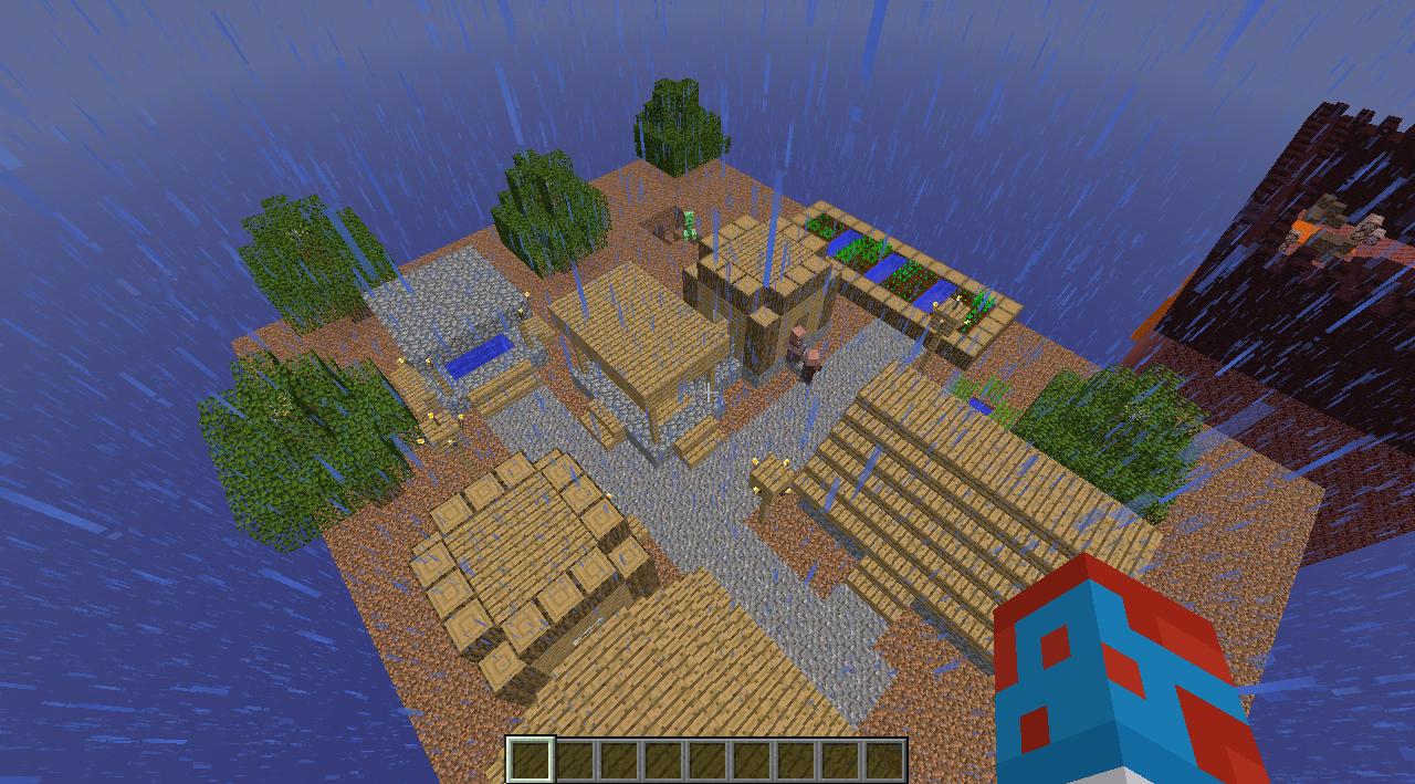 Chunk Error Village Survival Minecraft Map