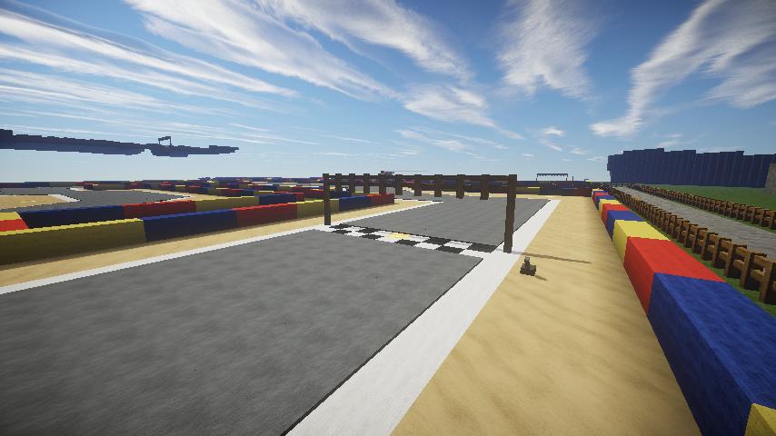 Mario Kart in Minecraft Minecraft Map