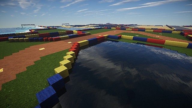 Mario Kart in Minecraft Minecraft Map