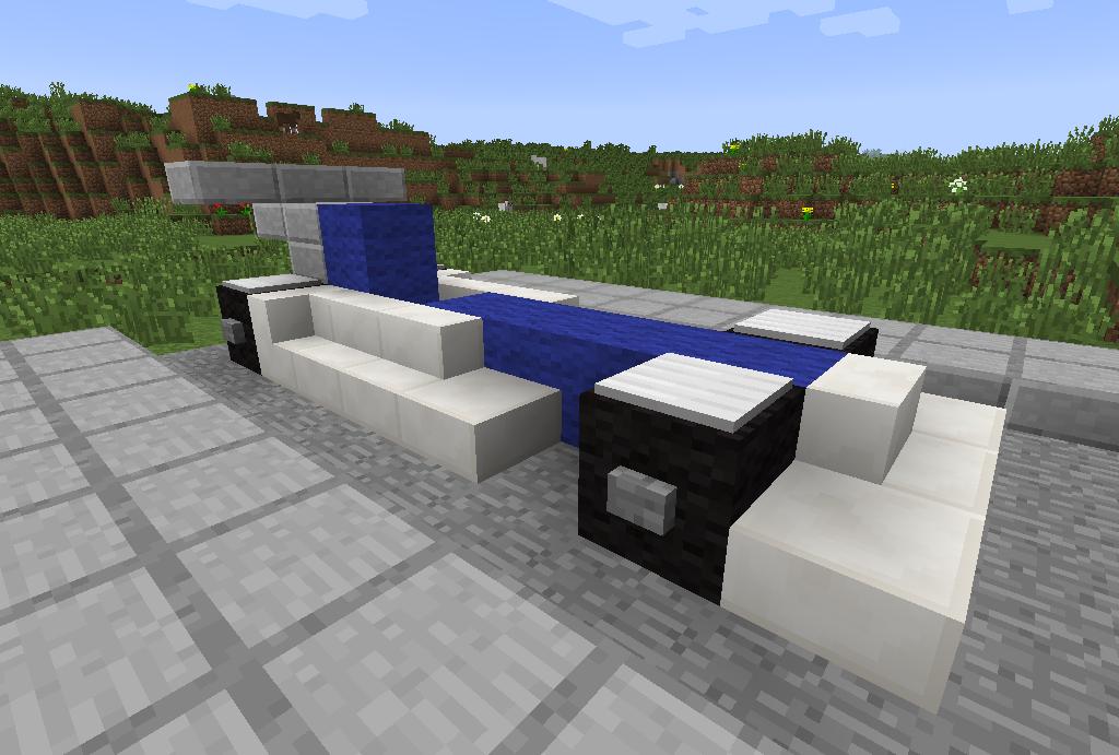 F1 Race Car Minecraft Map