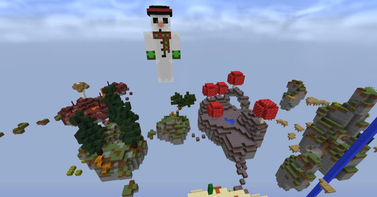 SkyPvP Minecraft Map