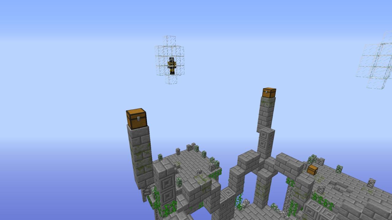 CUSTOM SKYWARS MAP: Temple_4 Minecraft Map
