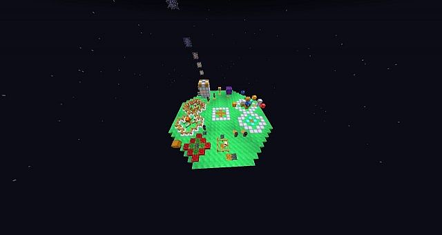 (Minecraft Project) Super Minecraft 3D Galaxy! Minecraft Map