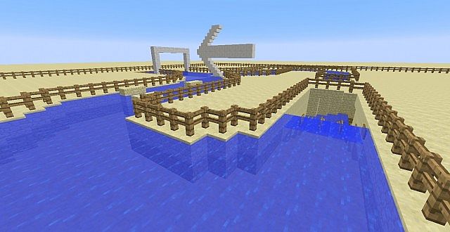 SImple Boat Race For 2 People Minecraft Map