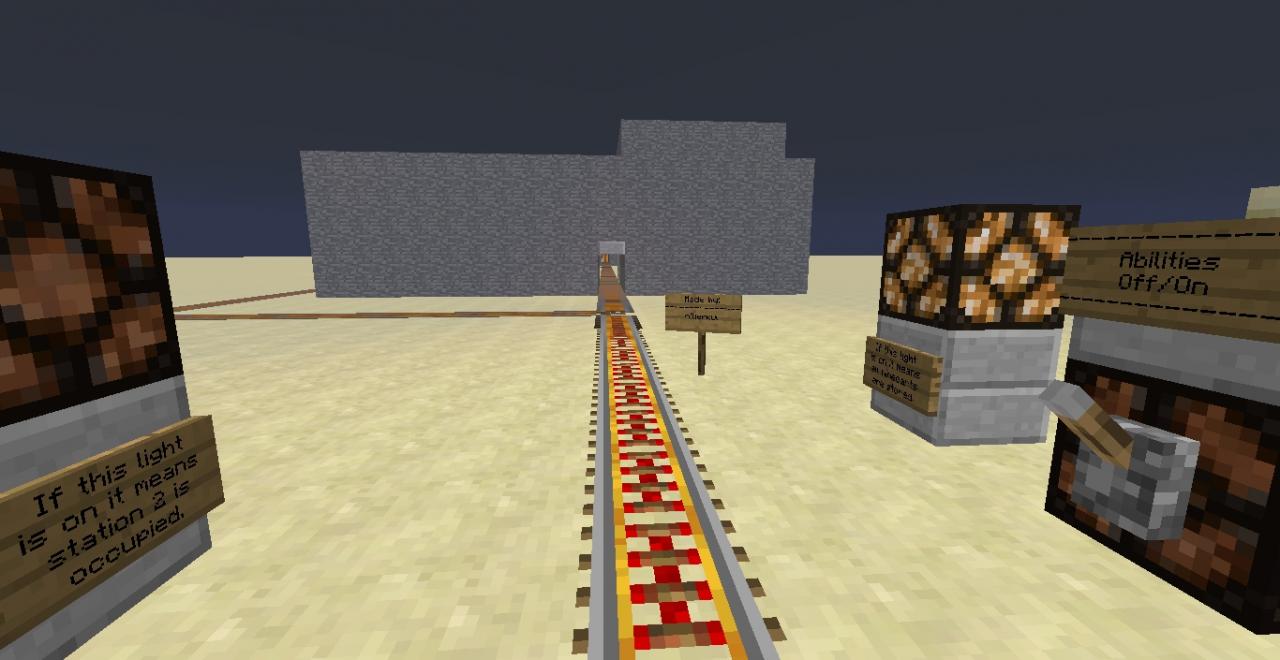 Advanced Railway System - Very Automatic Minecraft Map