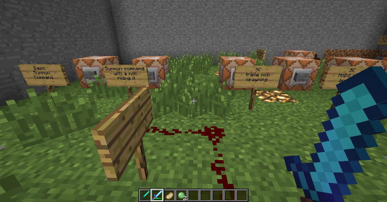 Summon Command Cool things YOU Can do! 1.7.2 or above. Minecraft Map