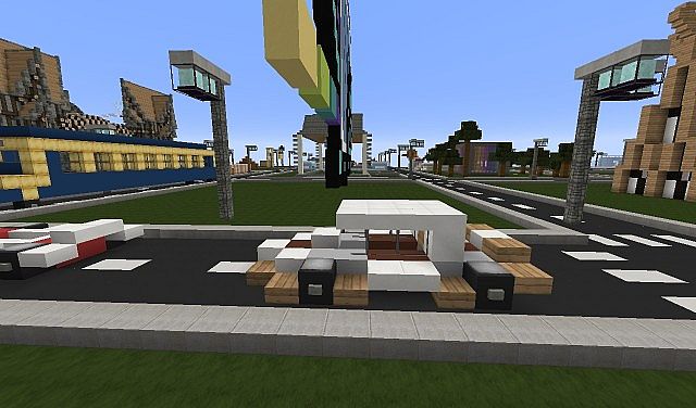 Many More Cars!!! Minecraft Map