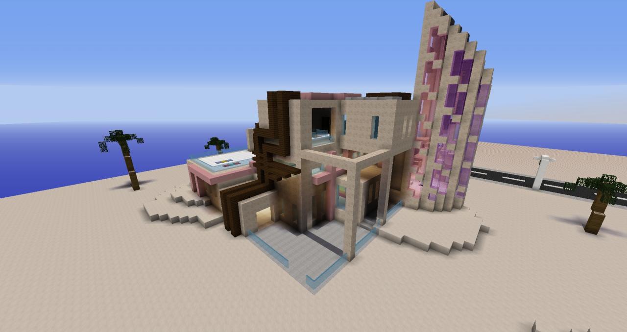 SandCastle - My first 'modern' Attempt Minecraft Map