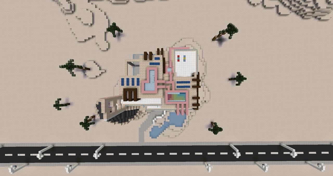 SandCastle - My first 'modern' Attempt Minecraft Map