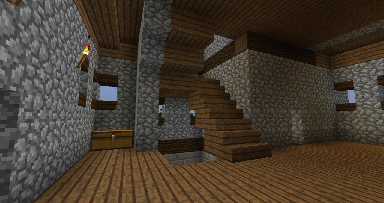 Proudspire-inspired strong house Minecraft Map