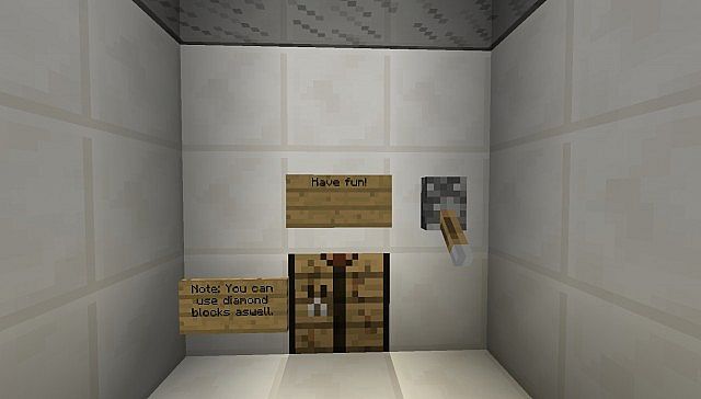 Auto-Workbench Minecraft Map