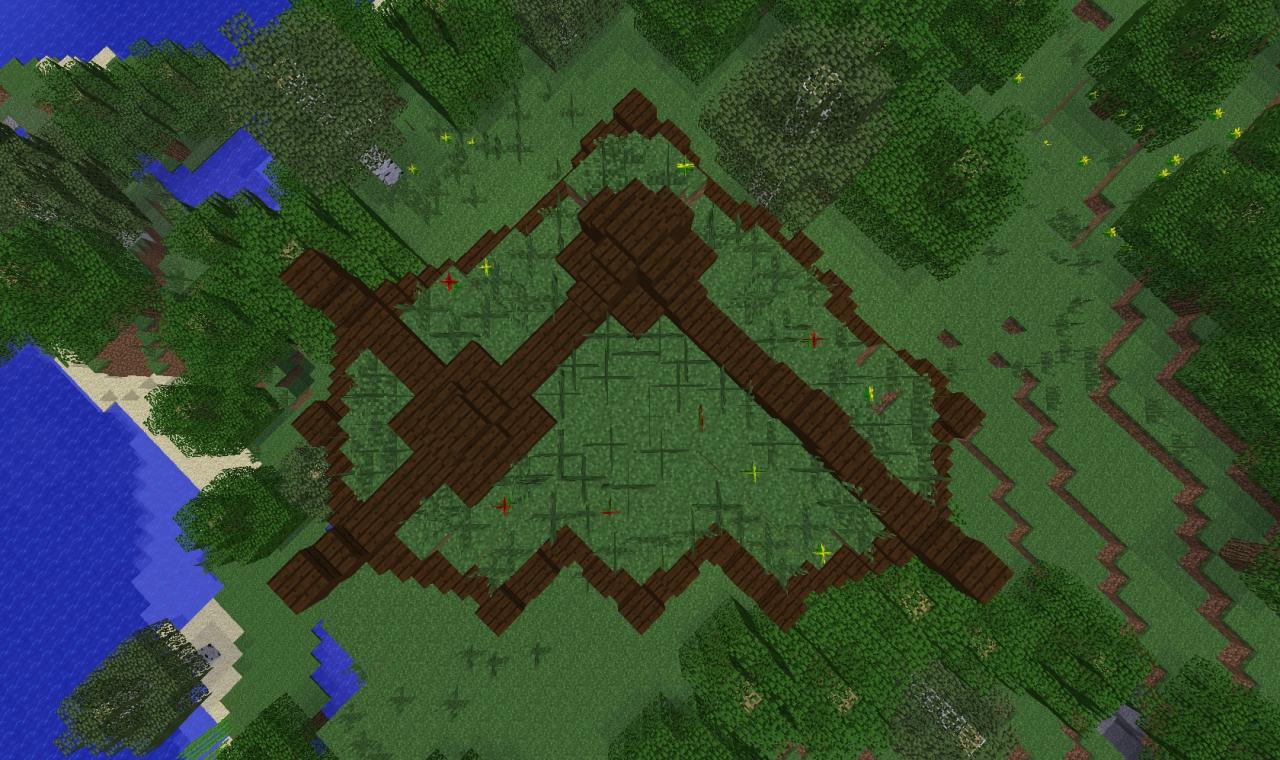 Grassy Black Smith Minecraft Map