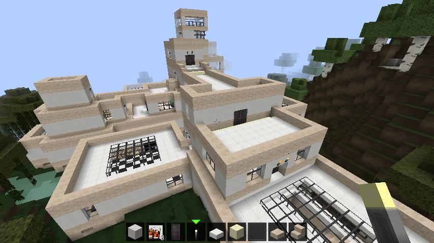 Hillside Manor Minecraft Map