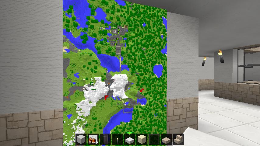 Hillside Manor Minecraft Map