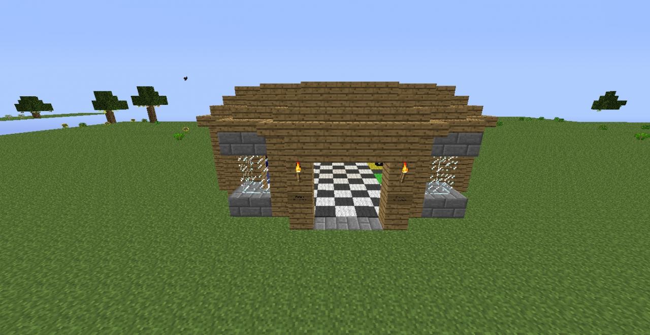 dirt bike shop Minecraft Map