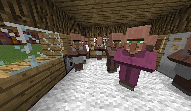 Save The Villagers! -Minigame Minecraft Map