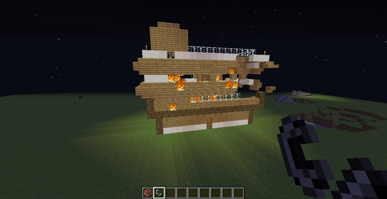 My Nice Destroyed House Minecraft Map