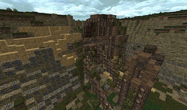 Abandoned Medieval Quarry [Legends of Valeros] Minecraft Map