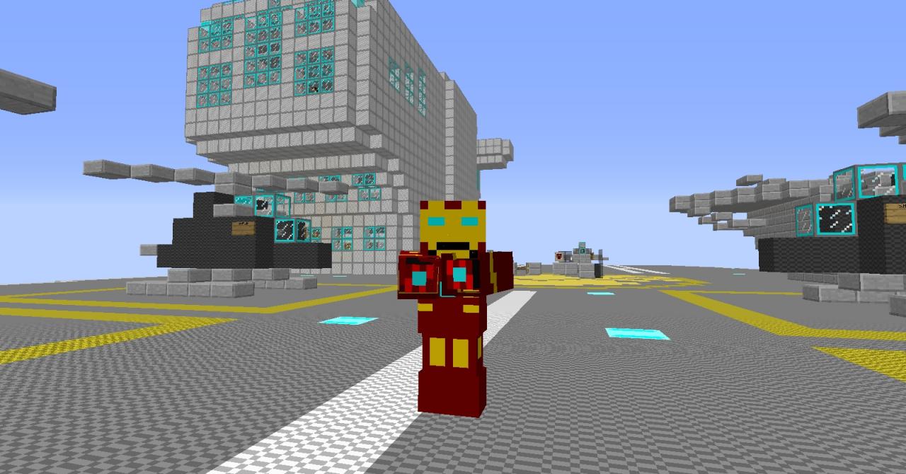 Iron Man Craft 1.7.8 Minecraft Texture Pack