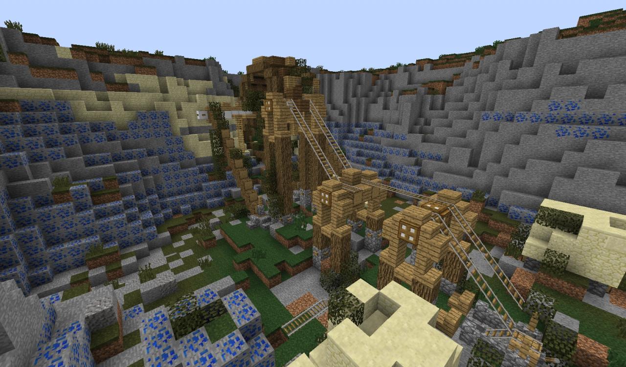 Abandoned Medieval Quarry [Legends of Valeros] Minecraft Map