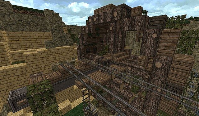 Abandoned Medieval Quarry [Legends of Valeros] Minecraft Map