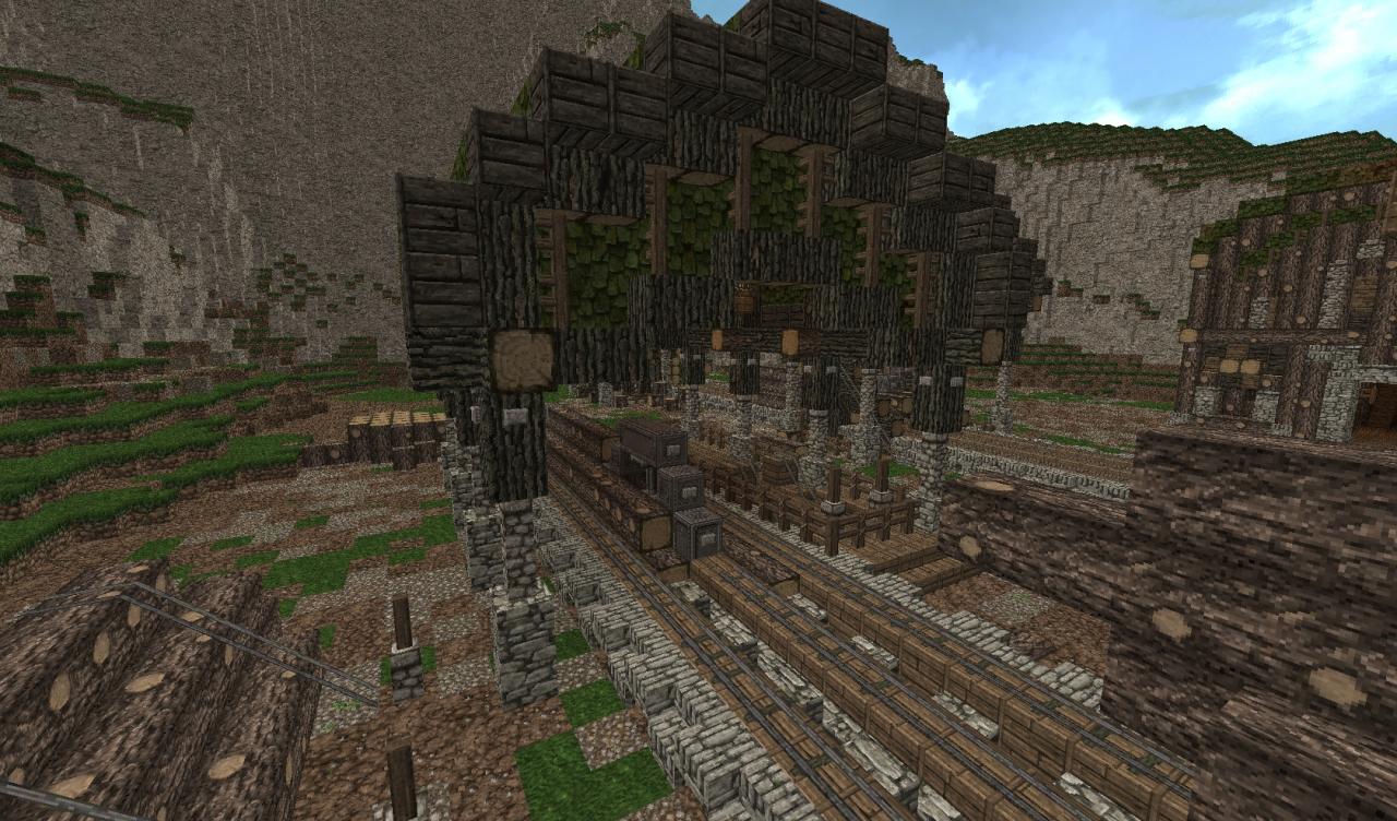 Medieval Lumber Mill [Legends of Valeros] Minecraft Map