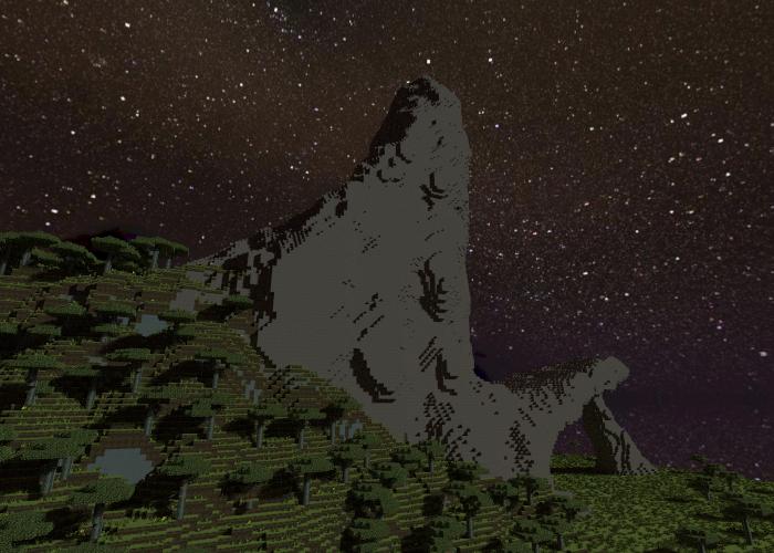 Pride Rock (The Lion King) Minecraft Map