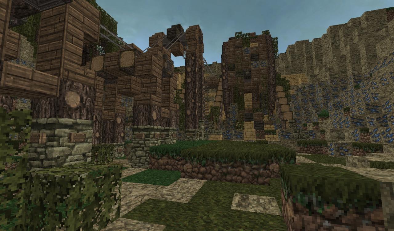 Abandoned Medieval Quarry [Legends of Valeros] Minecraft Map