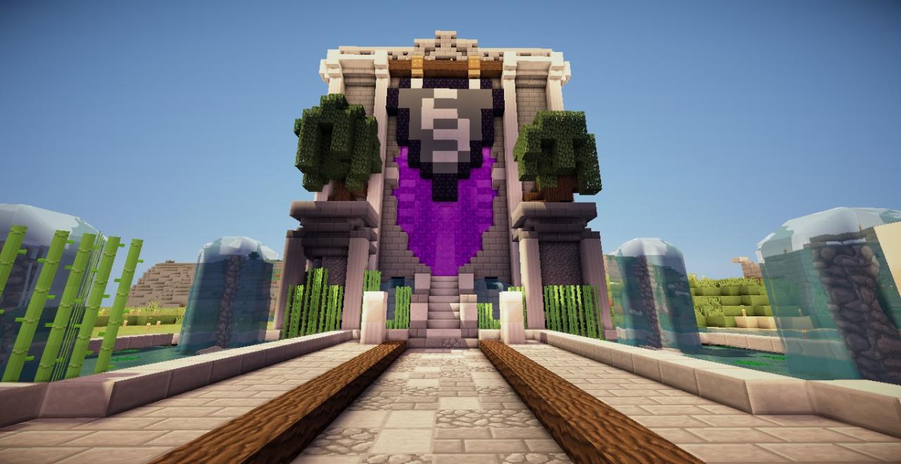 Nether Portal on Shadow Storm SMP Minecraft Map