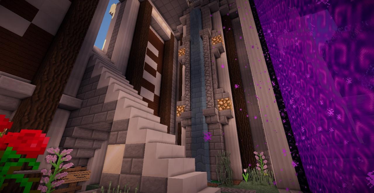 Nether Portal on Shadow Storm SMP Minecraft Map