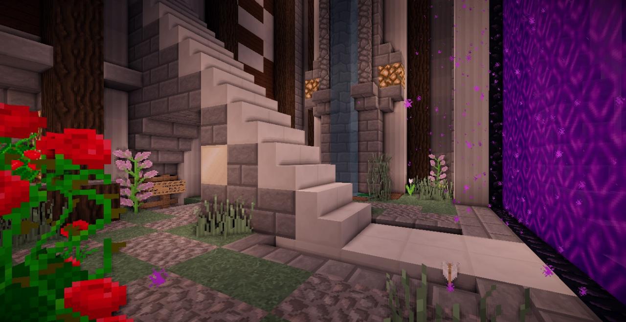Nether Portal on Shadow Storm SMP Minecraft Map