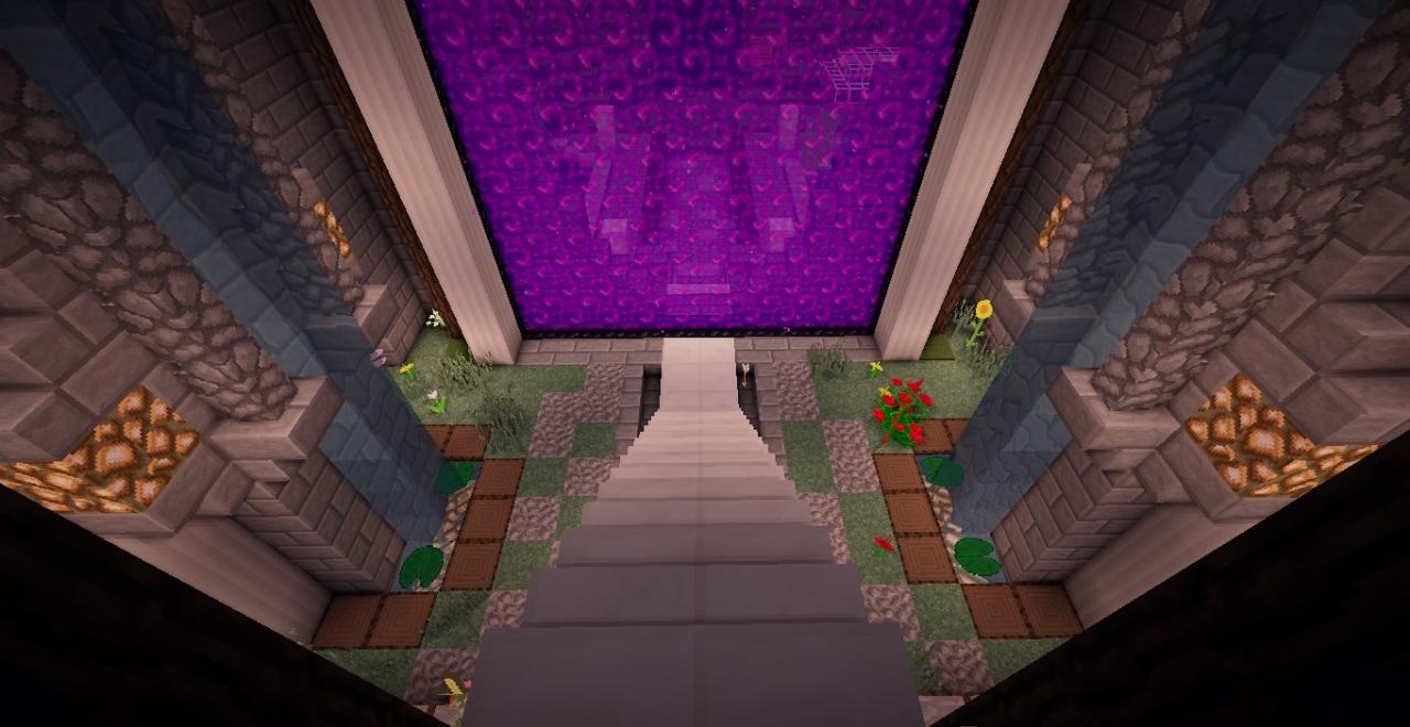 Nether Portal on Shadow Storm SMP Minecraft Map