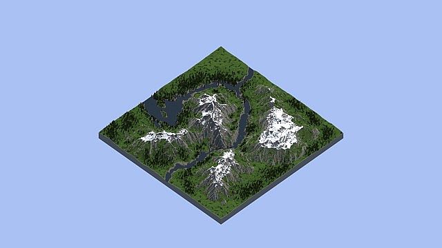 Alpine Valley Minecraft Map