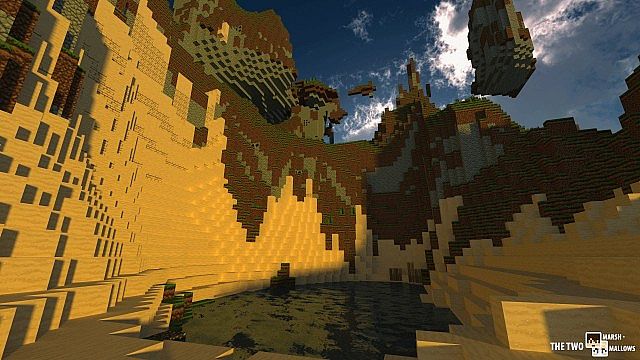 The Beautiful Lands of Minecraft Minecraft Map