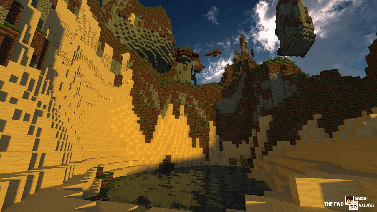 The Beautiful Lands of Minecraft Minecraft Map