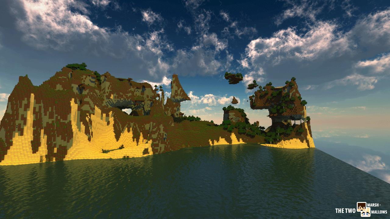 The Beautiful Lands of Minecraft Minecraft Map