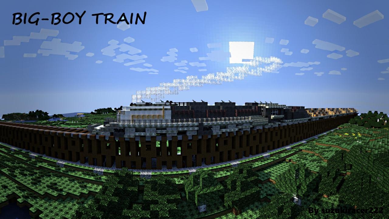 Big Boy Train by suzukiracer222 Minecraft Map