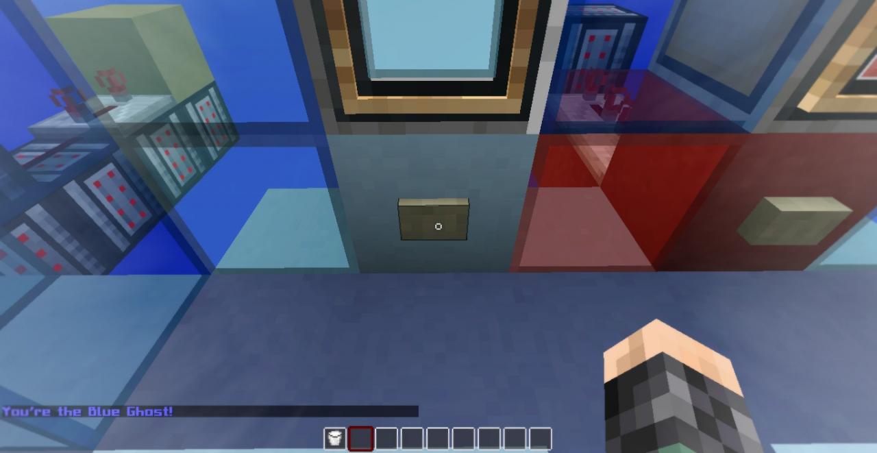 Functional Pacman Game Minecraft Map