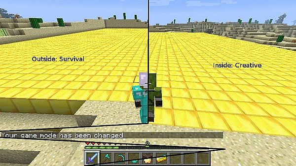 creative Minecraft Map