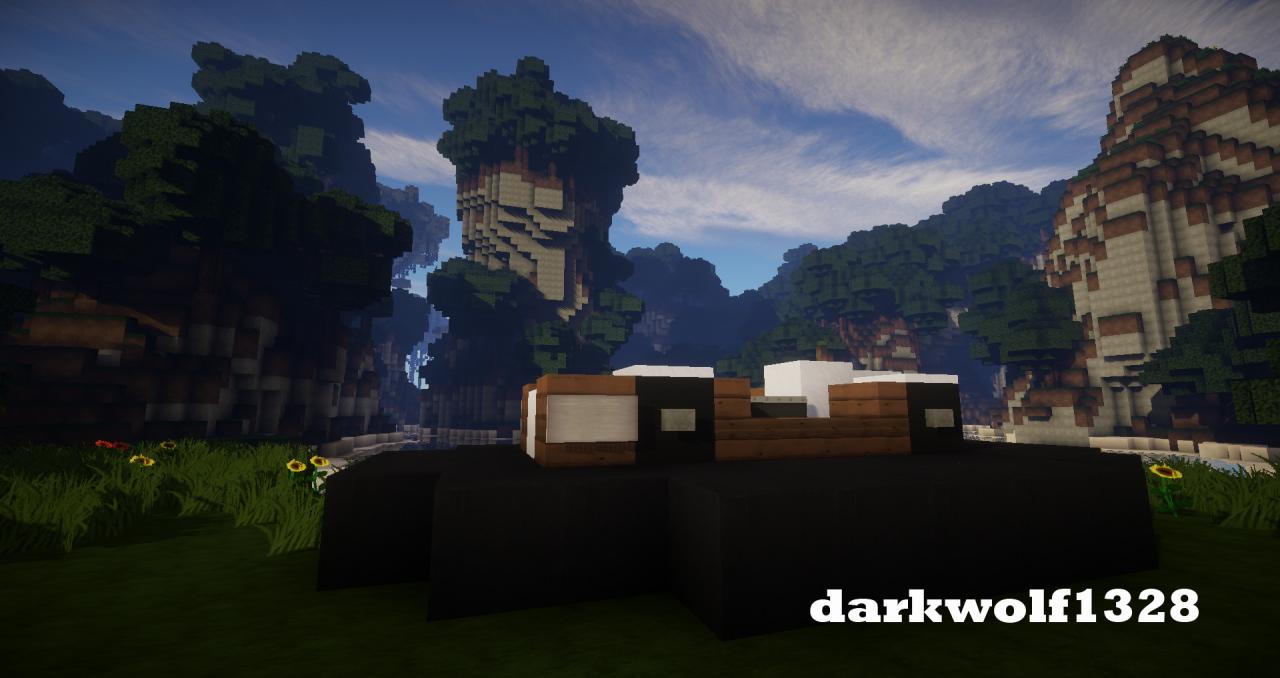 Modern Car Pack Minecraft Map