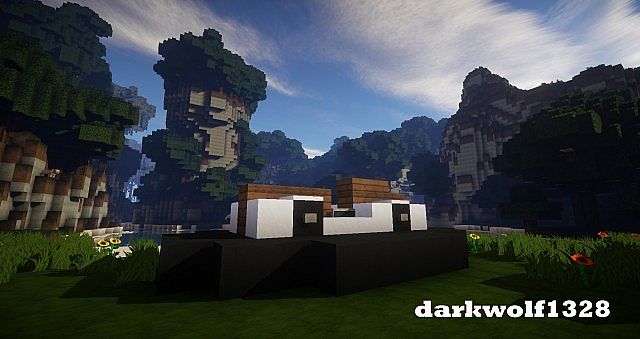 Modern Car Pack Minecraft Map