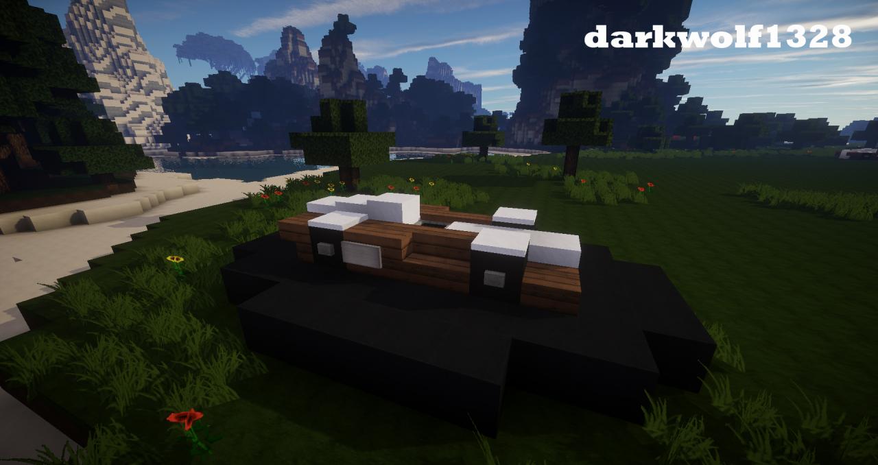 Modern Car Pack Minecraft Map