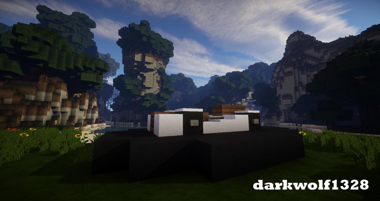 Modern Car Pack Minecraft Map