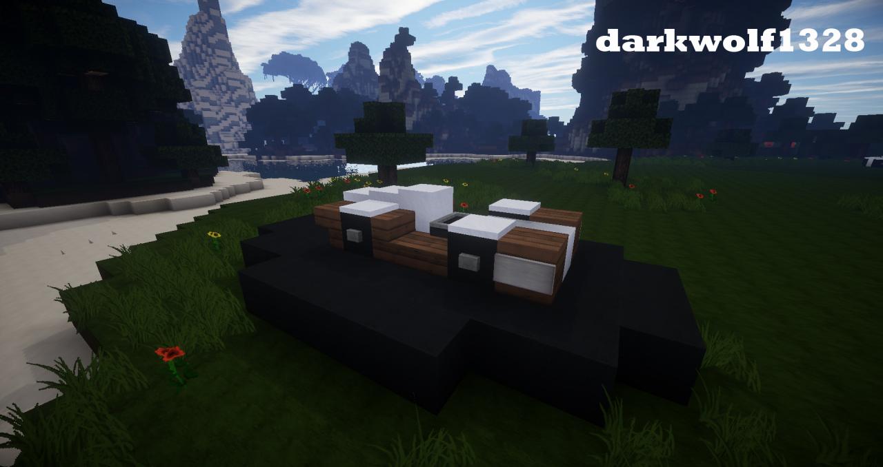 Modern Car Pack Minecraft Map