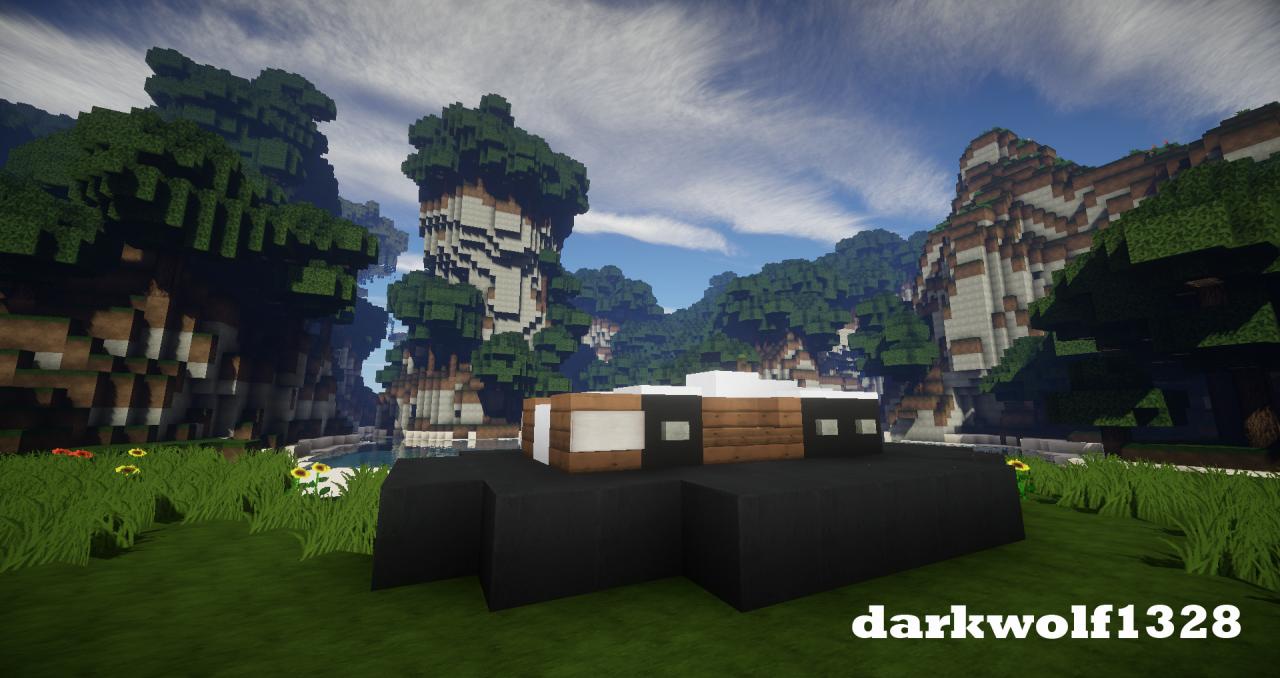 Modern Car Pack Minecraft Map