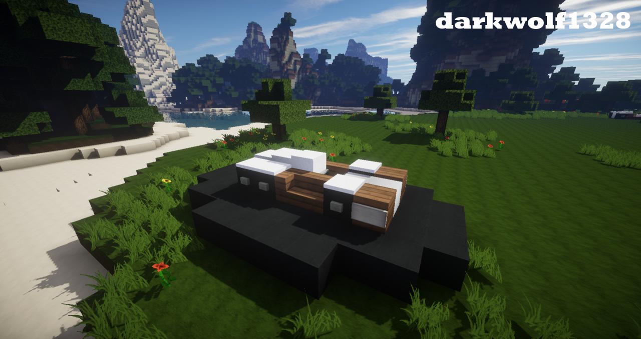 Modern Car Pack Minecraft Map