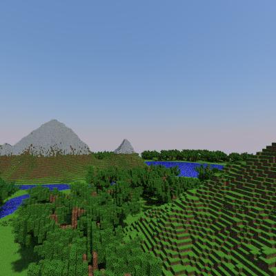 Cascadia Custom Terrain Minecraft Map
